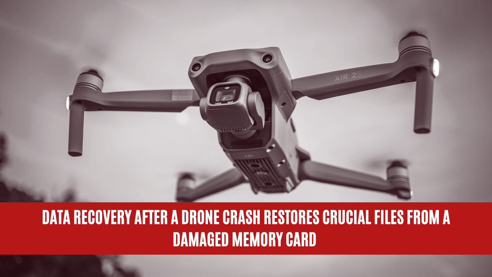 Data Recovery of a Memory Card from a Crashed Drone